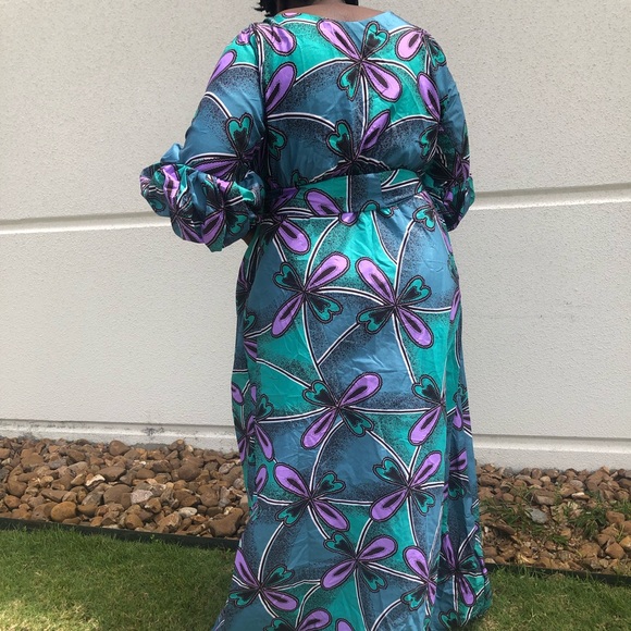 veroex | Dresses | African Ankara Women Full Length Maxi Dress | Poshmark